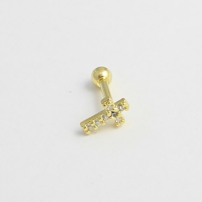 Piercing cruz - Philippa Joyas
