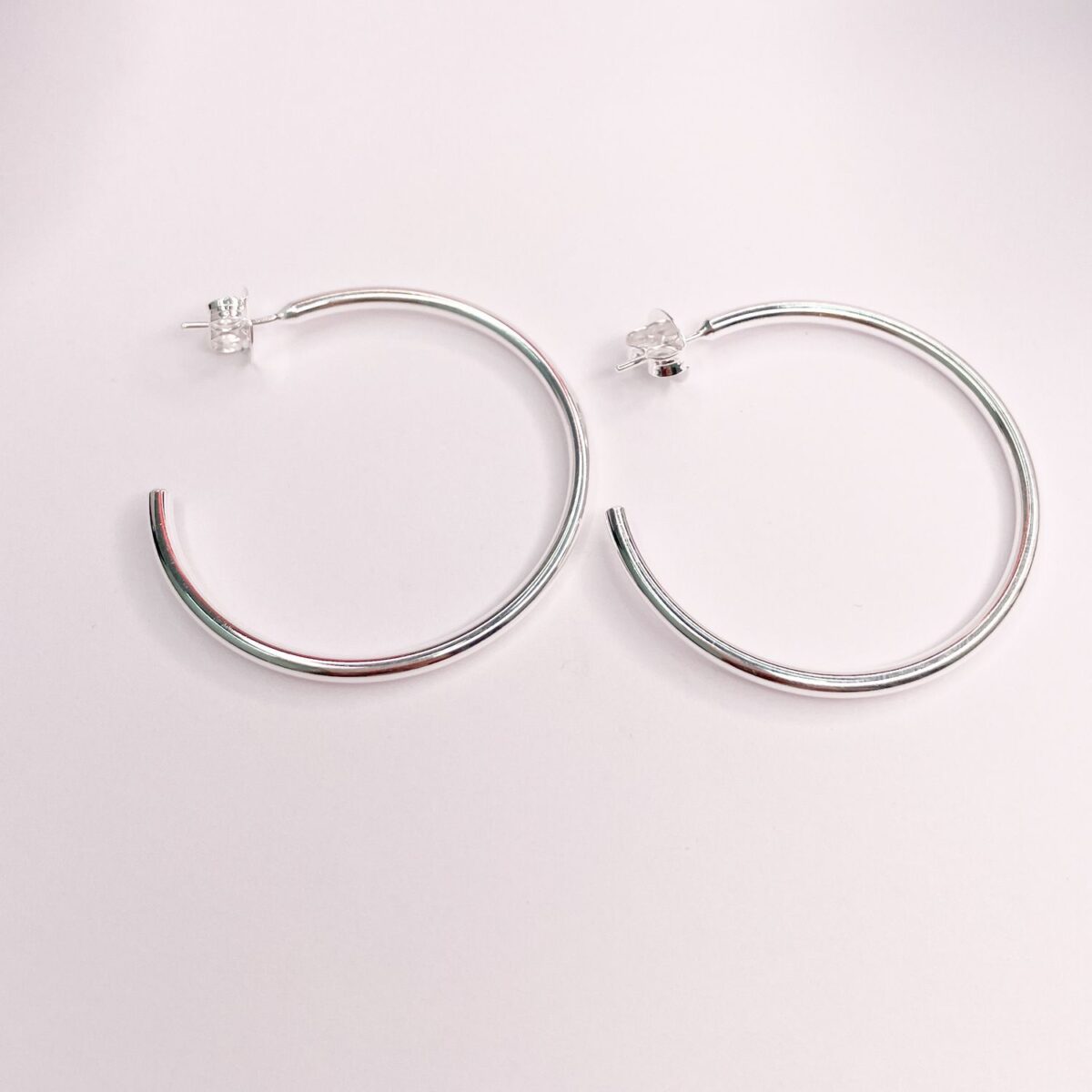 Argolla Simple María 40 mm - Philippa Joyas